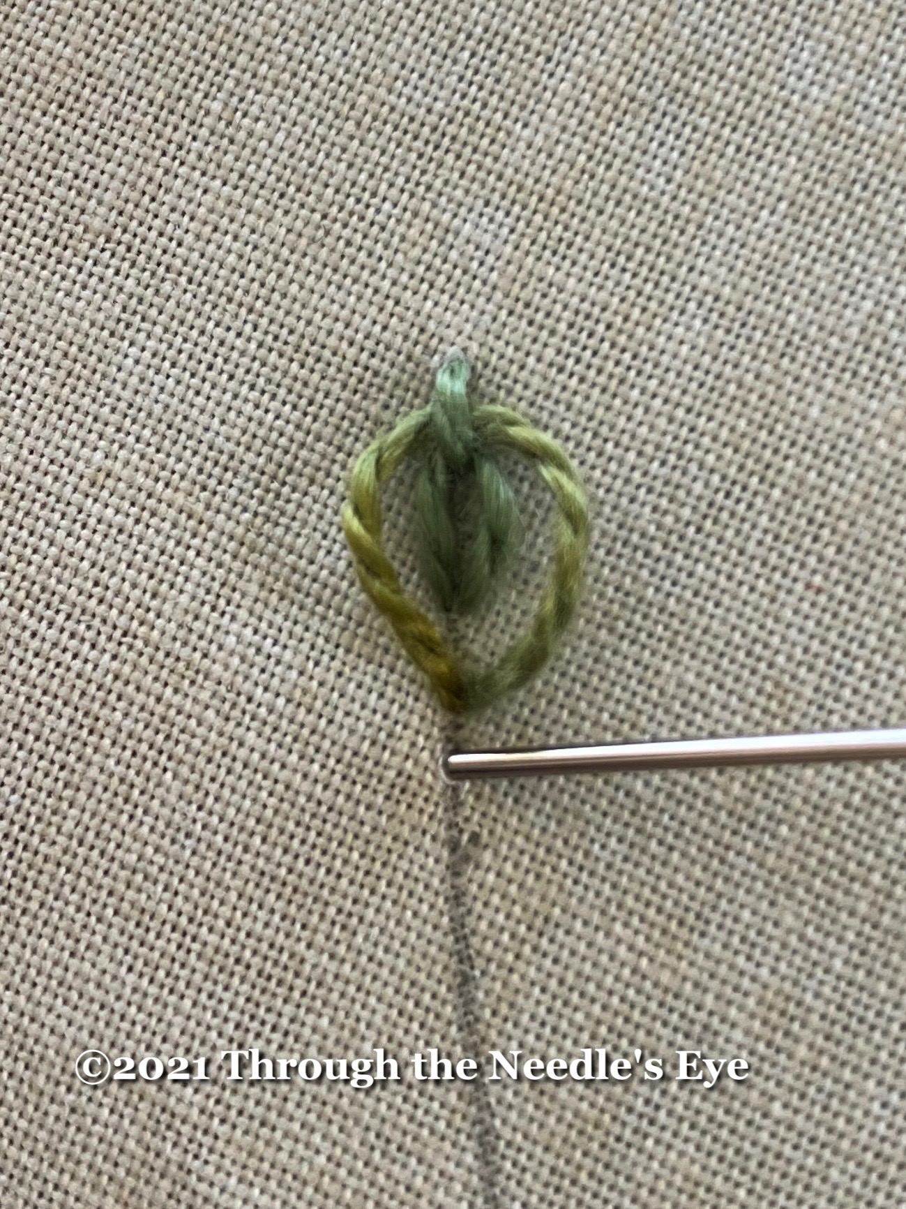 Telling Stories Through the Needle's Eye: Hopeful Flowers Week 4