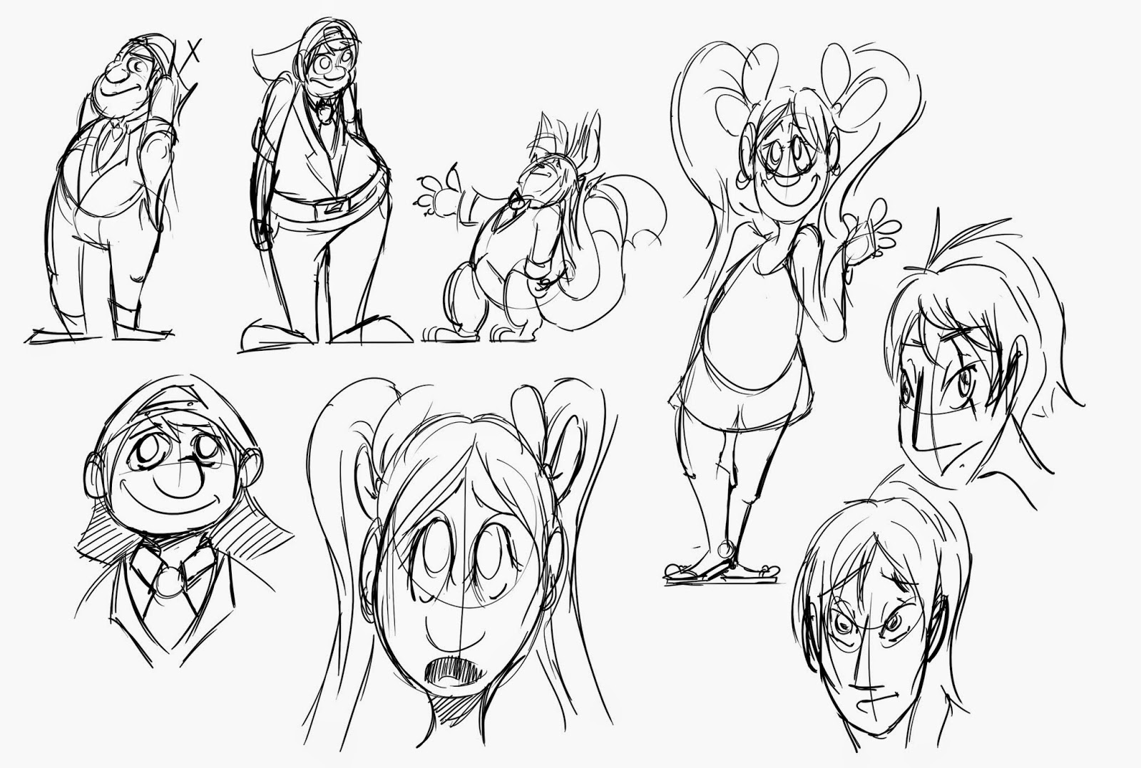 Michelle Rakar's Art Cave: Let's Draw Some Characters