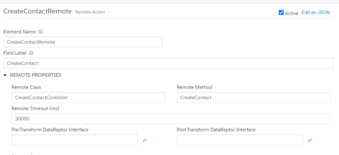 Salesforce | Vlocity | Apex: Apex Remote Call from OmniScript and Card