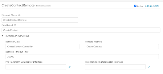 Salesforce | Vlocity | Apex: Apex Remote Call from OmniScript and Card
