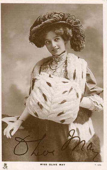LA IMAGEN DEL SIGLO.: Divas de la Belle époque. OLIVE MAY