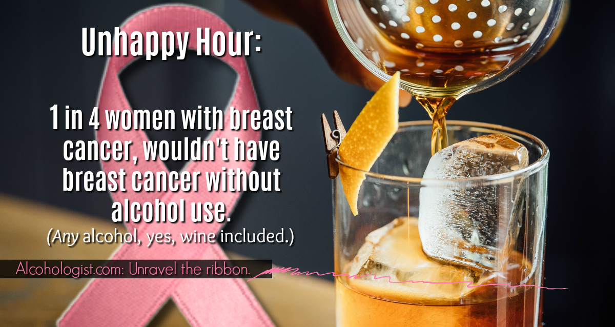 Alcohologist.com: Breast Cancer Awareness Month: Revealing alcohol's ...