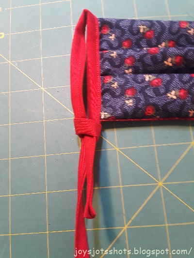 Joy's Jots, Shots & Whatnots: Slip Knot Tie Masks