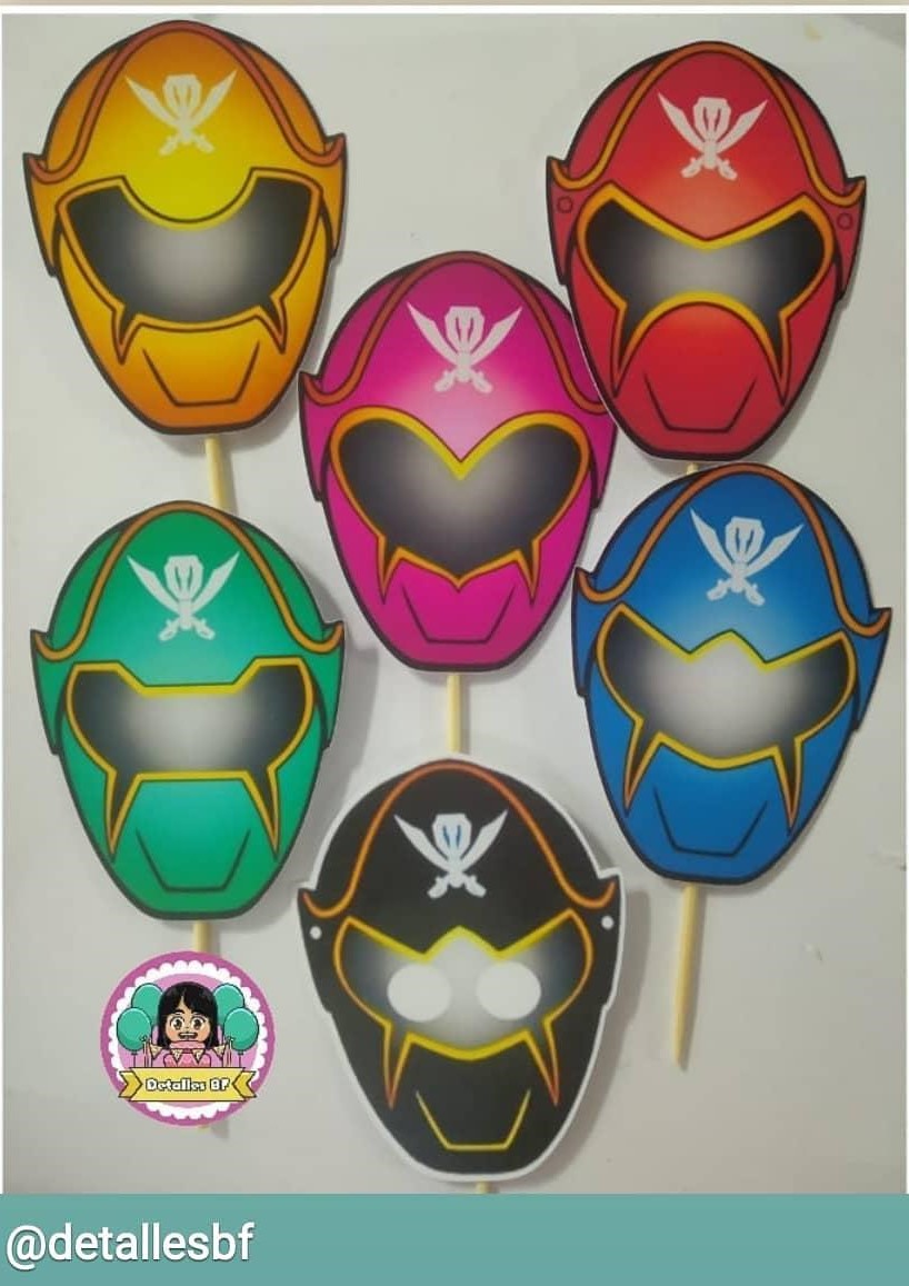 Topper Power Rangers - Mis Toppers Tus Toppers