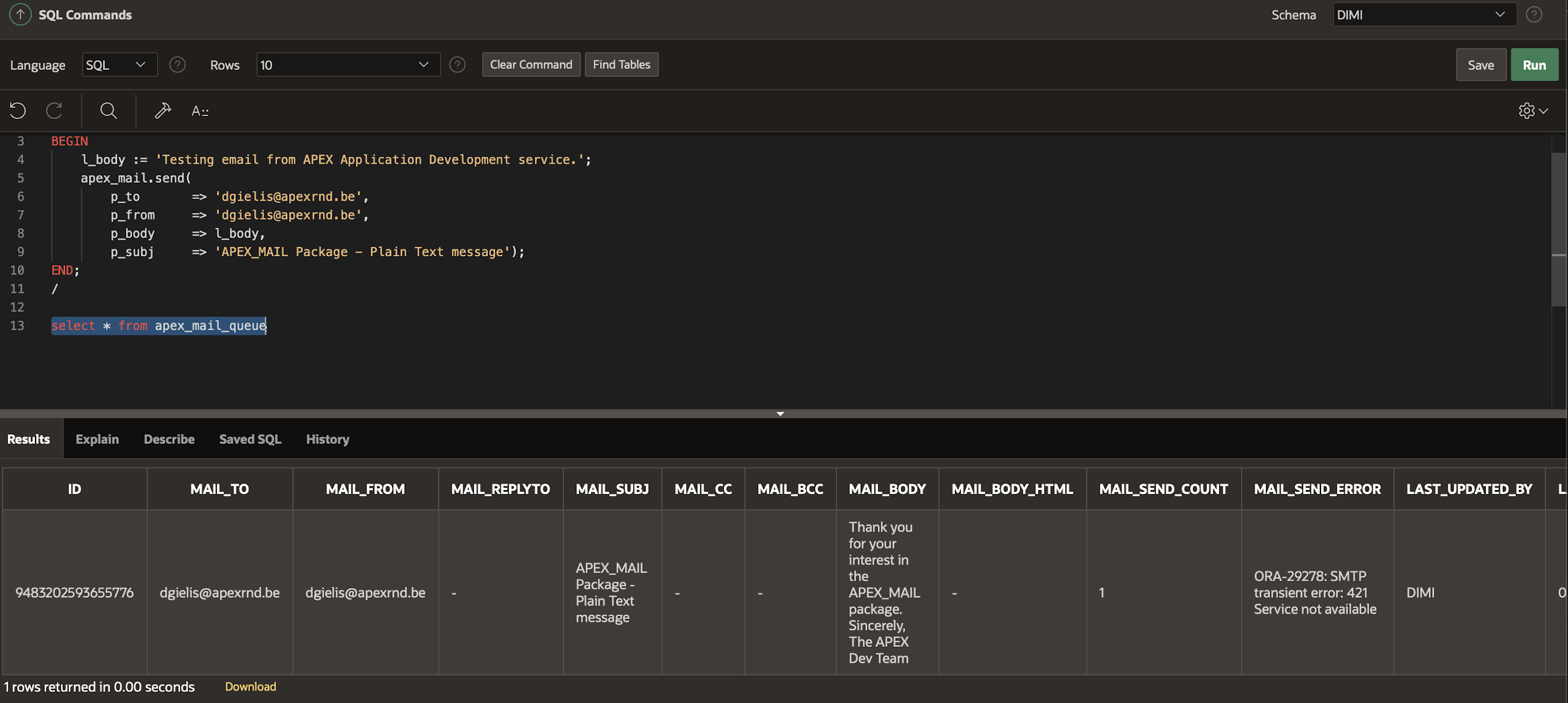 Dimitri Gielis Blog Oracle Application Express Apex Setup And Configure The Apex