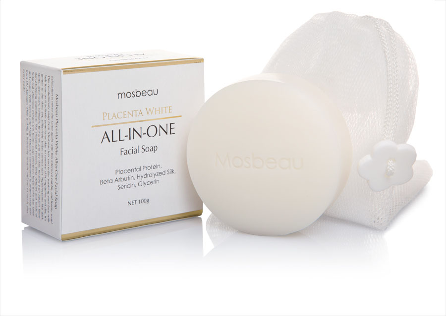 Mosbeau Placenta White All-In-One Cream and Soap - KIKAYSIKAT