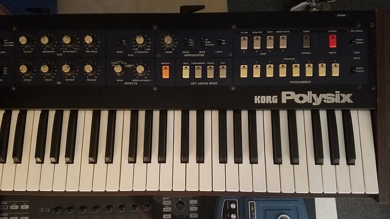 MATRIXSYNTH: Korg Polysix Vintage Analog Polyphonic Synthesizer w/ SSM ...