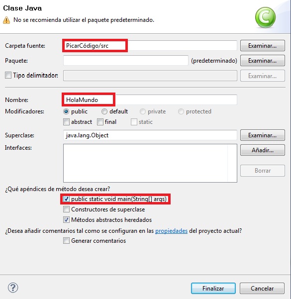 Programacion Orientada a Objetos: Creación de un proyecto y de nuestro ...