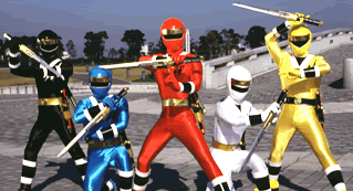 Mighty Morphin Alien Rangers – Alien Rangers of Aquitar