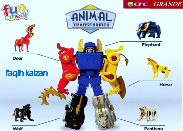 Blog Muhammad Faqih Kaizan: Animal Transformer (Mainan Robot dari Hewan ...