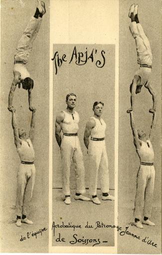 l'oeil en marche: magie de l'acrobatie !! pyramides et saltos