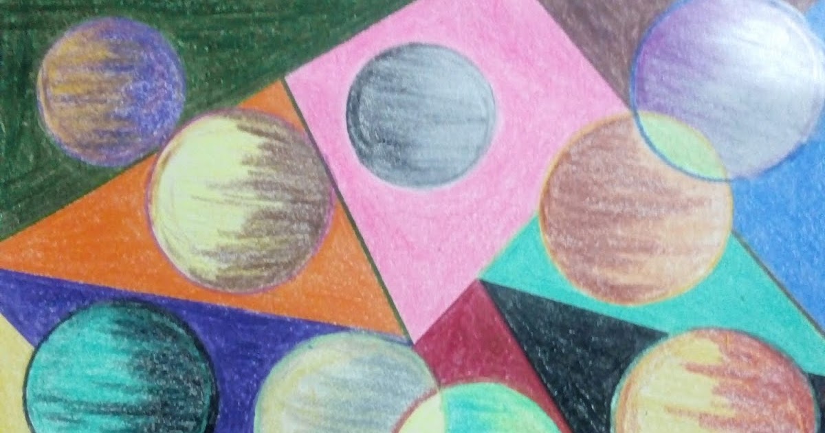 How to draw Abstract circles drawing