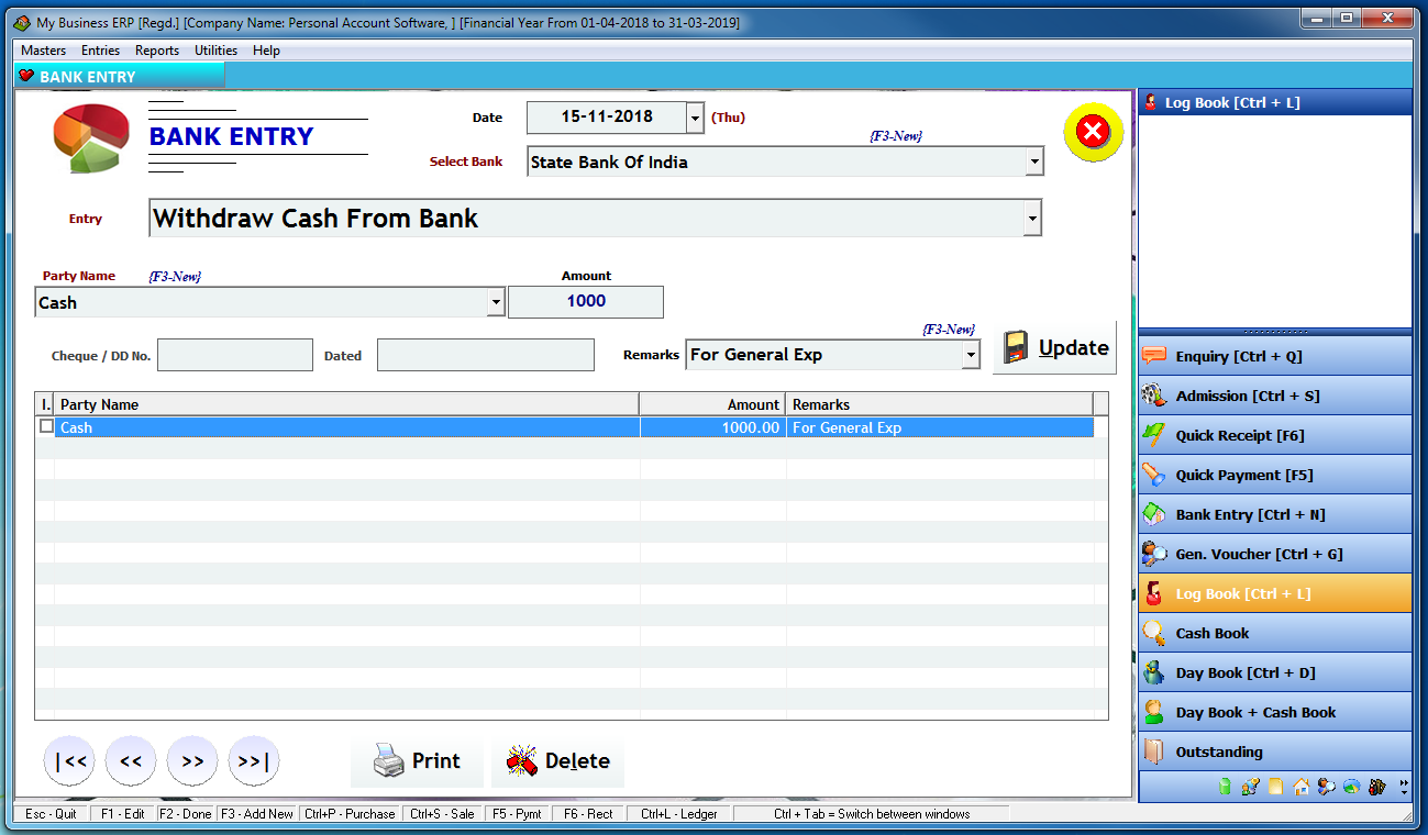 Personal Home Accounting Software 2000Rs. Only ~ Billing Software Guru