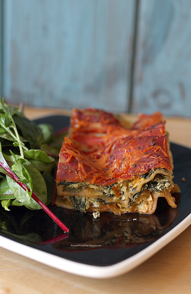 Avocado Every Day: Lazania z warzywami w sosie pomidorowym