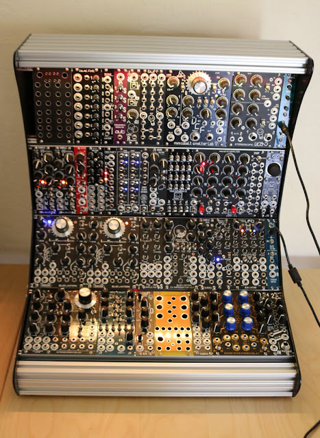 MATRIXSYNTH: 12U Blue lantern Module's elite modular synthesizer system