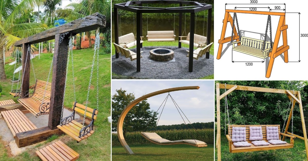 40 idées étonnantes conception de balançoire - projet de bricolage ...