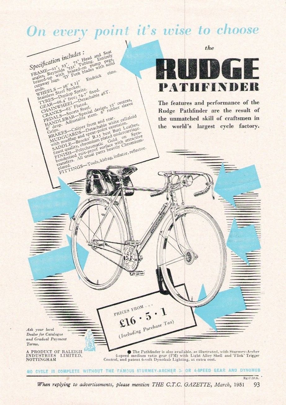 ON THE DROPS: Raleigh Lentons: 1948-1960