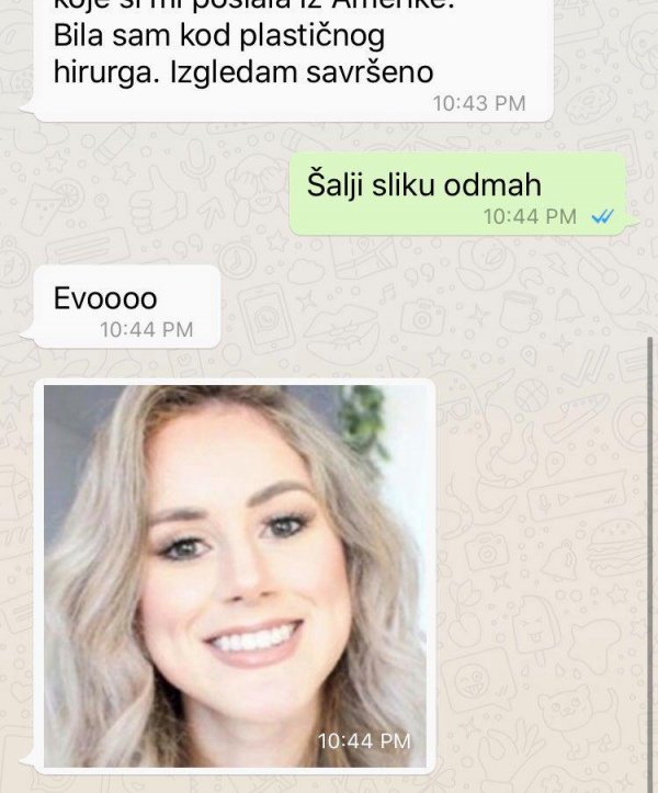Tetka Iz Amerike Mi Poslala Pare Za PlastiČnu Operaciju Kad Sam Joj Poslala Sliku Vrisnula Od