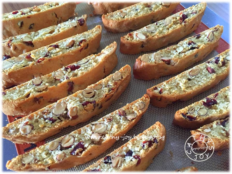 cathy's joy: Cranberry Almond Biscotti