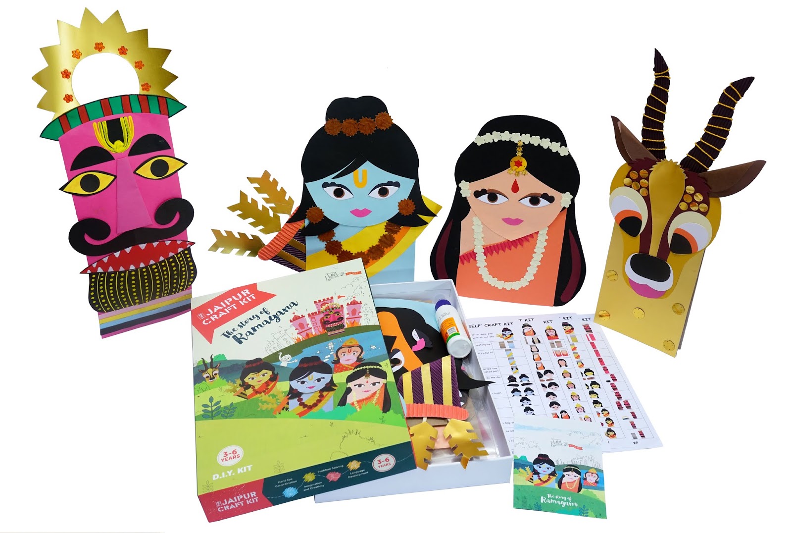 The Jaipur Craft Kit: Hand Puppets