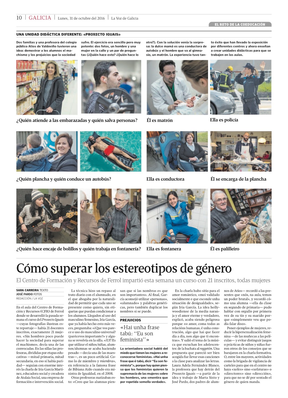 La buena prensa: "Ver" la noticia