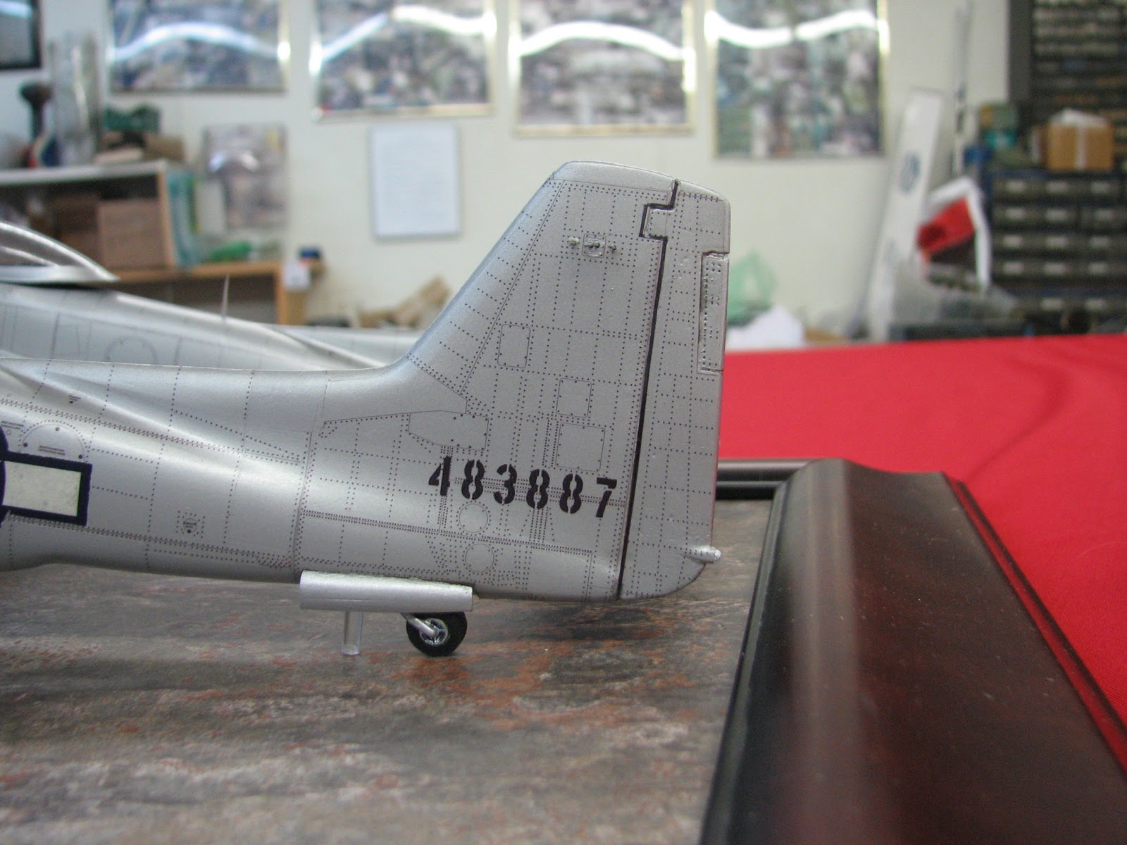 XP-82 Twin Mustang Project: May Newsletter and Photography