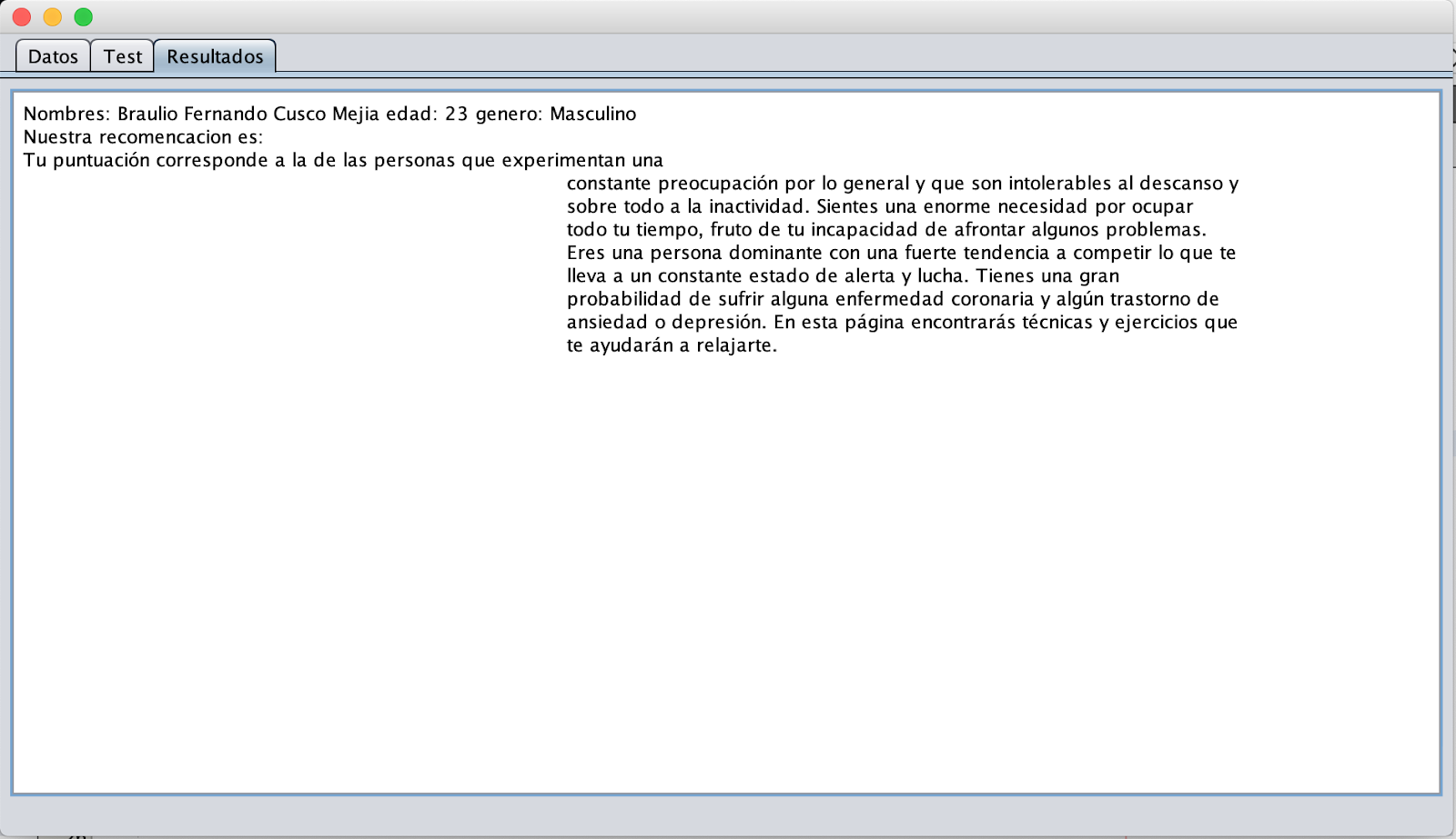 Sistema Experto Basado en Reglas con Java-Clips Ejemplo Test de ...