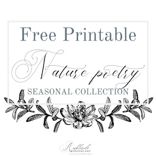 Seasonal Poetry Printables - Spring, Summer, Autumn, & Winter ...