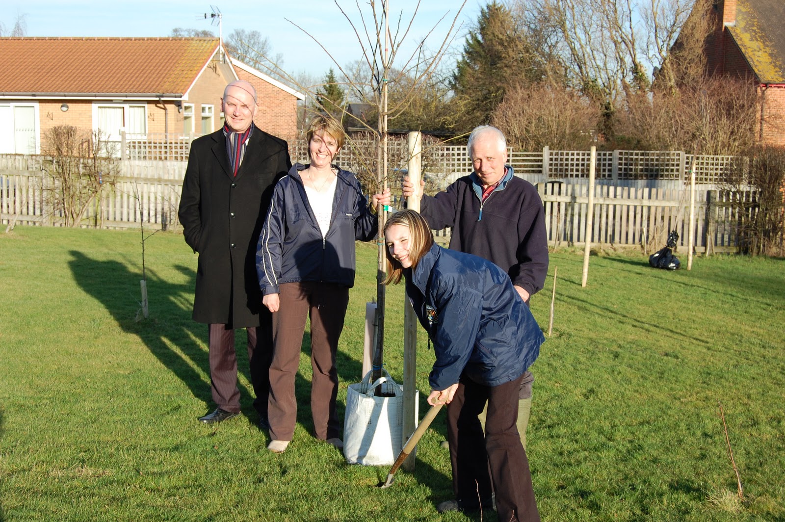Transition Shipston: Fruit Tree Planting at High School