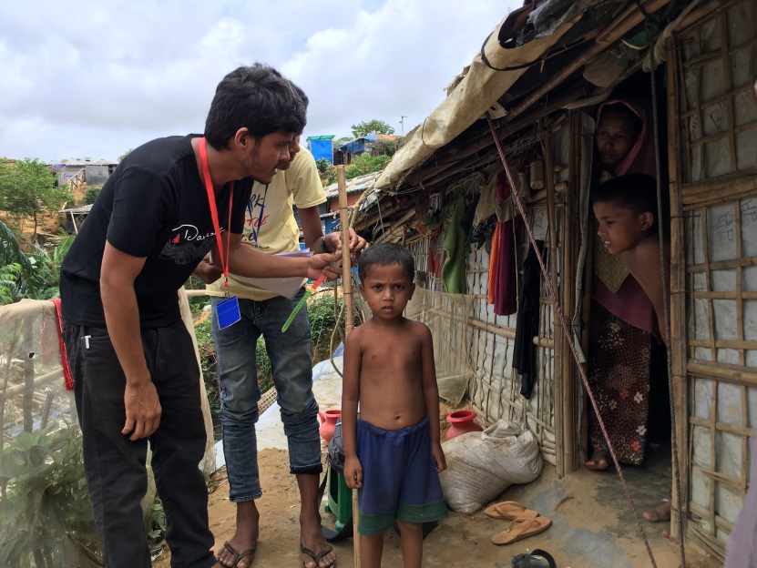 Christine and Phil's adventures with Medair: Mass MUAC Screening by ...