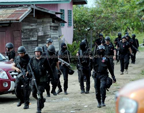 Malaysian Support The Troops: LAHAD DATU KRISIS: OPS DAULAT, DAY 7