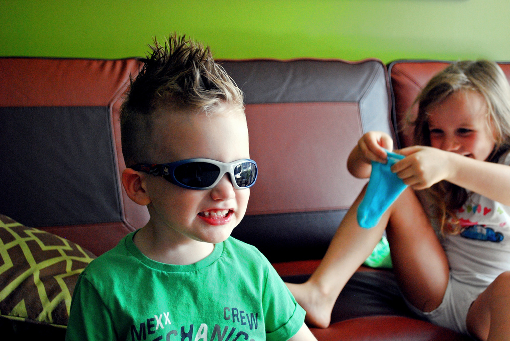 the boo and the boy: Guess who got a real mohawk?!?!?!?