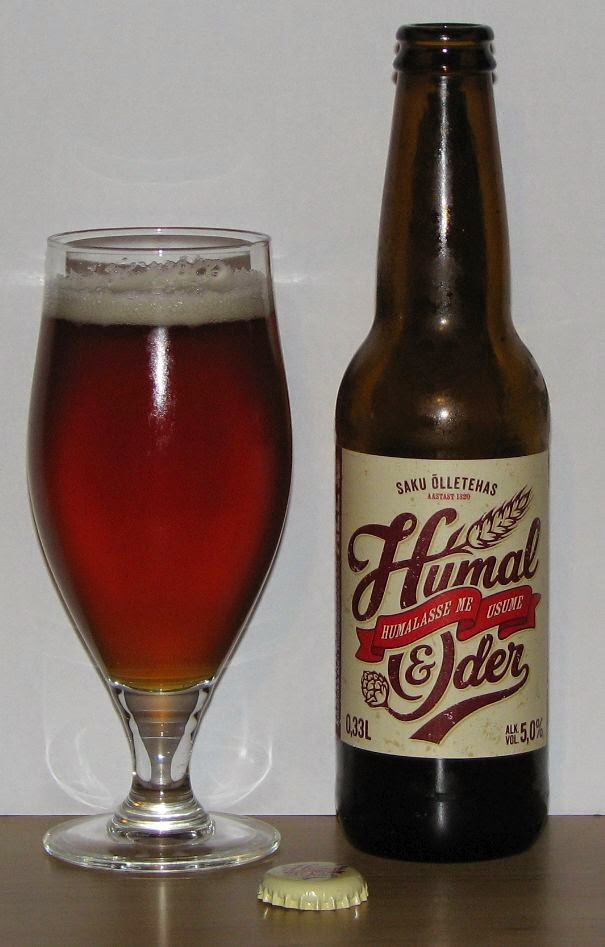 Õlle blogi: Humal & Oder - Humalarikas ALE/ Saku Antvärk - American Ale