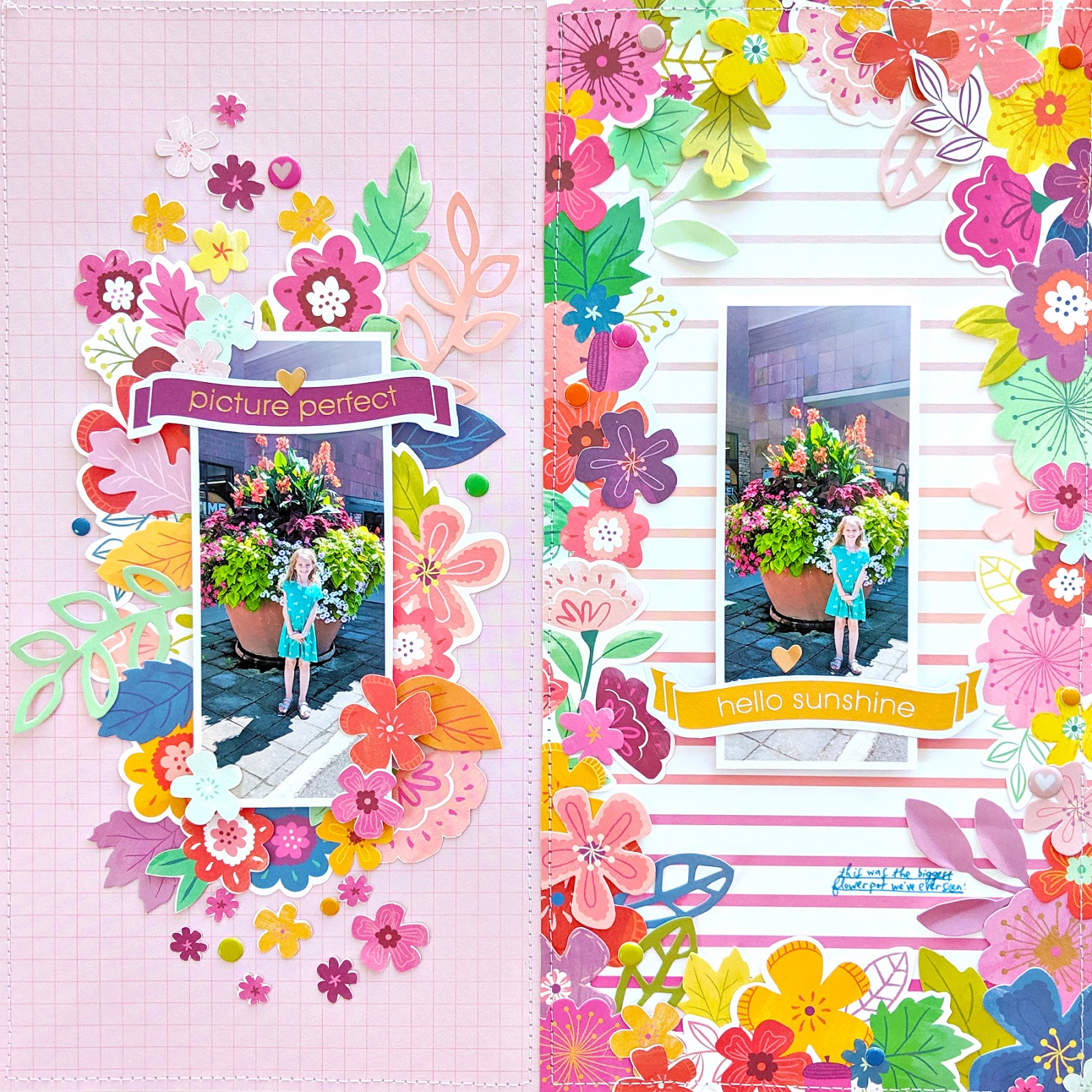 Picture Perfect / Hello Sunshine Layout | Paige Taylor Evans