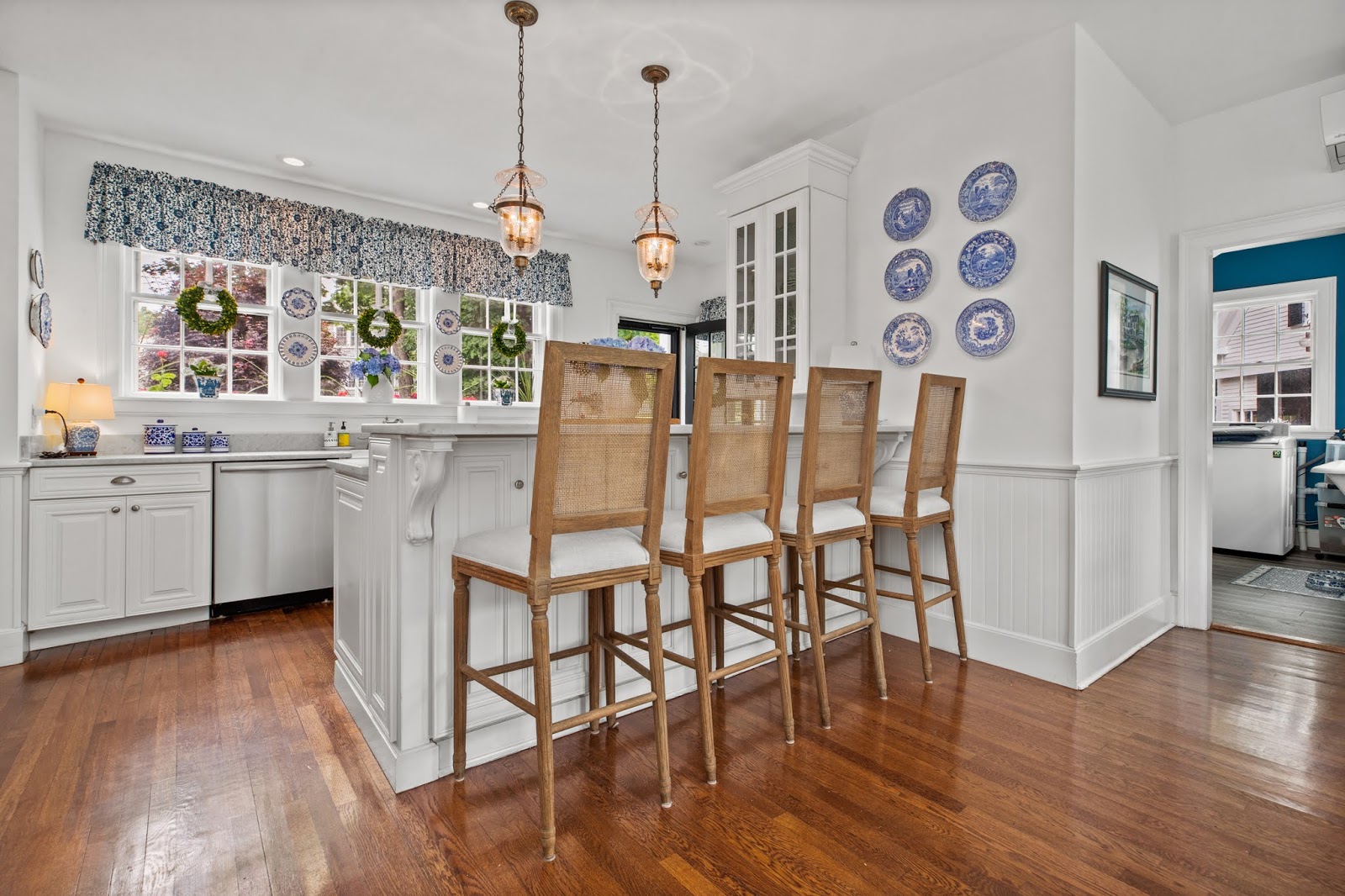 Home Tours - Texas and Massachusetts - Preppy Empty Nester F