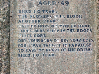 Palabras da man ao corazón: Epitaphs (XXIV): Posthumous Letters in ...