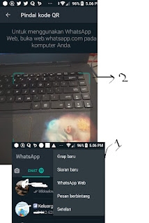 WA WEB : CARA LOGIN WhatsApp DI LAPTOP ATAU KOMPUTER - Husaini Blog