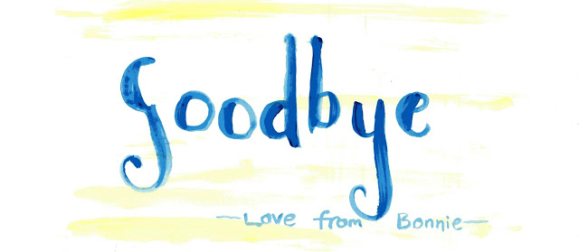 Bonnie's Blessings: Goodbye