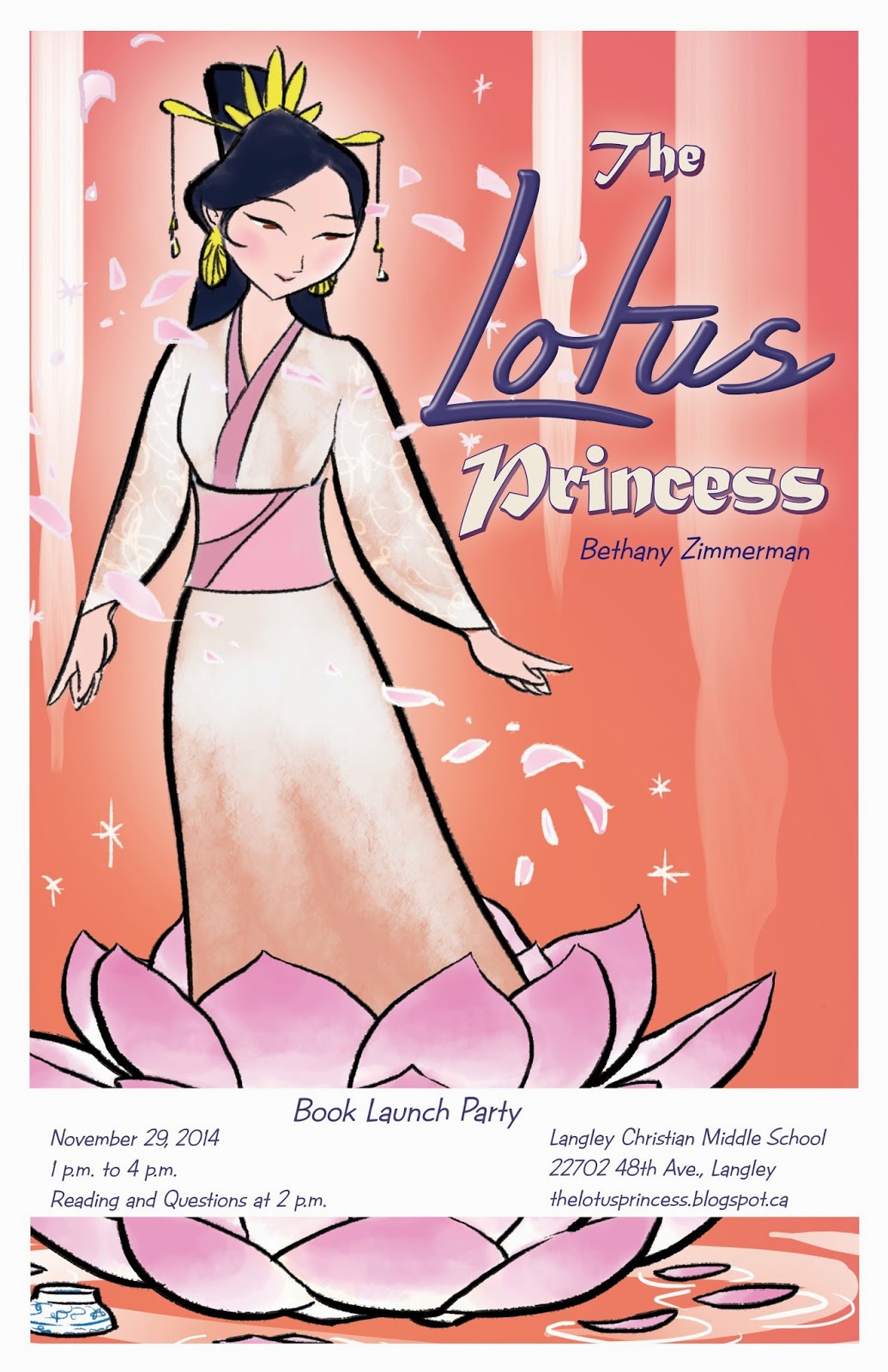 The Lotus Princess: The Lotus Princess is in Print!