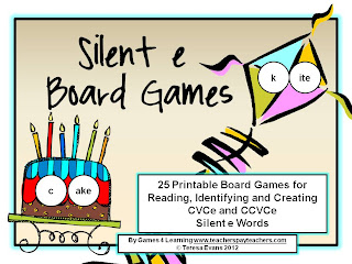 Fun Games 4 Learning: Phonics Fun With Silent e