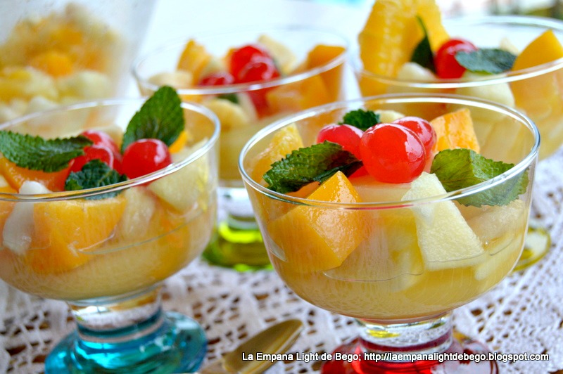LA EMPANA LIGHT DE BEGO: Macedonia de Frutas Mediterránea