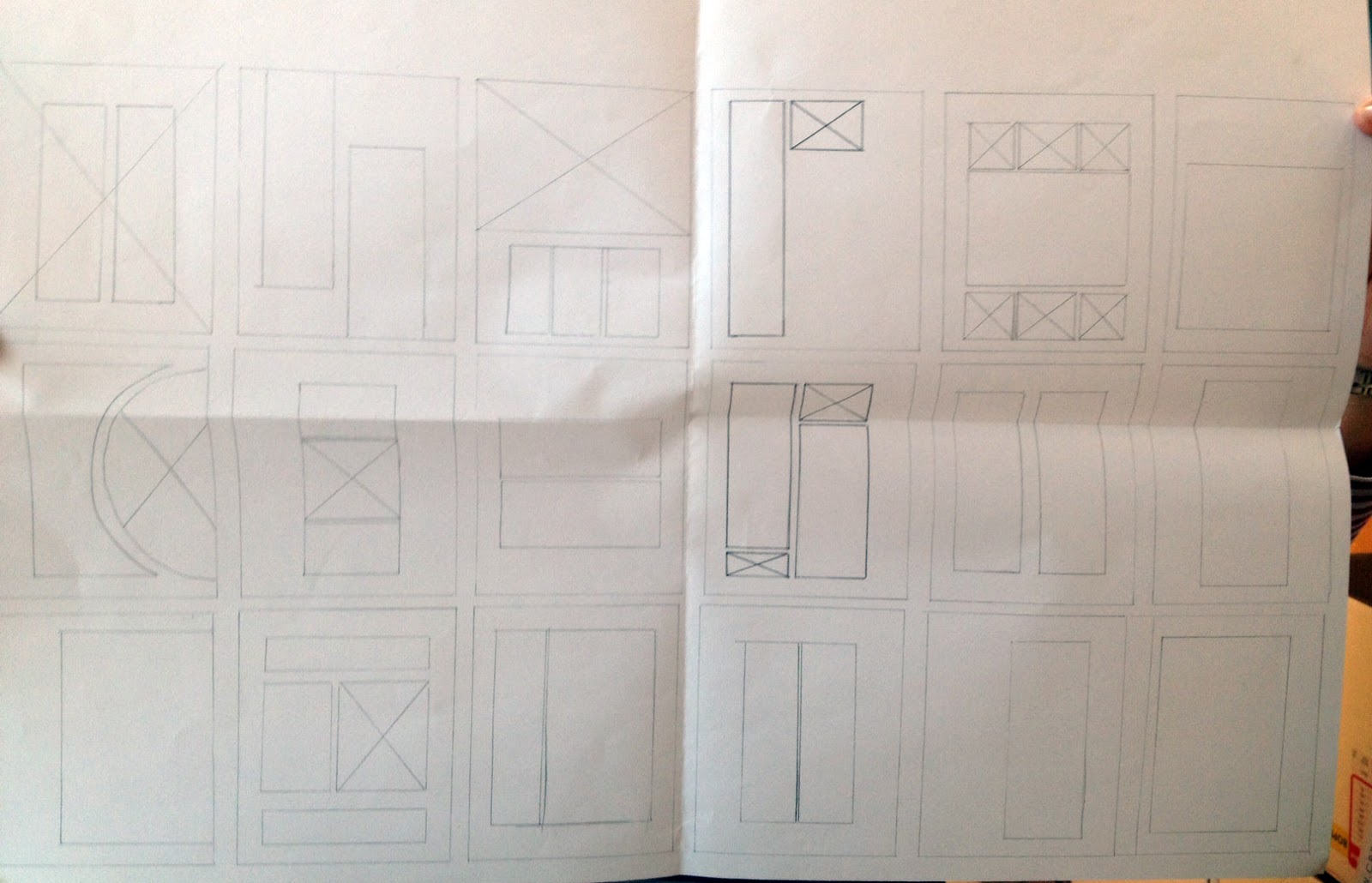 DesignPractice: OUGD404 - Design principles - page layout designs