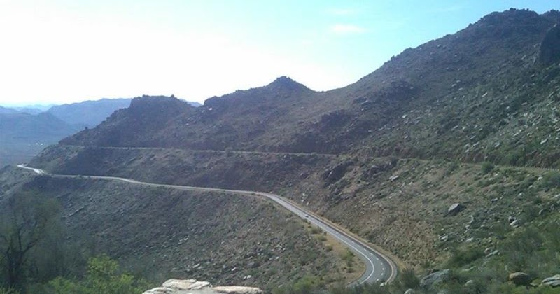Old US Route 89 (Arizona State Route 89) between Prescott and Wickenburg
