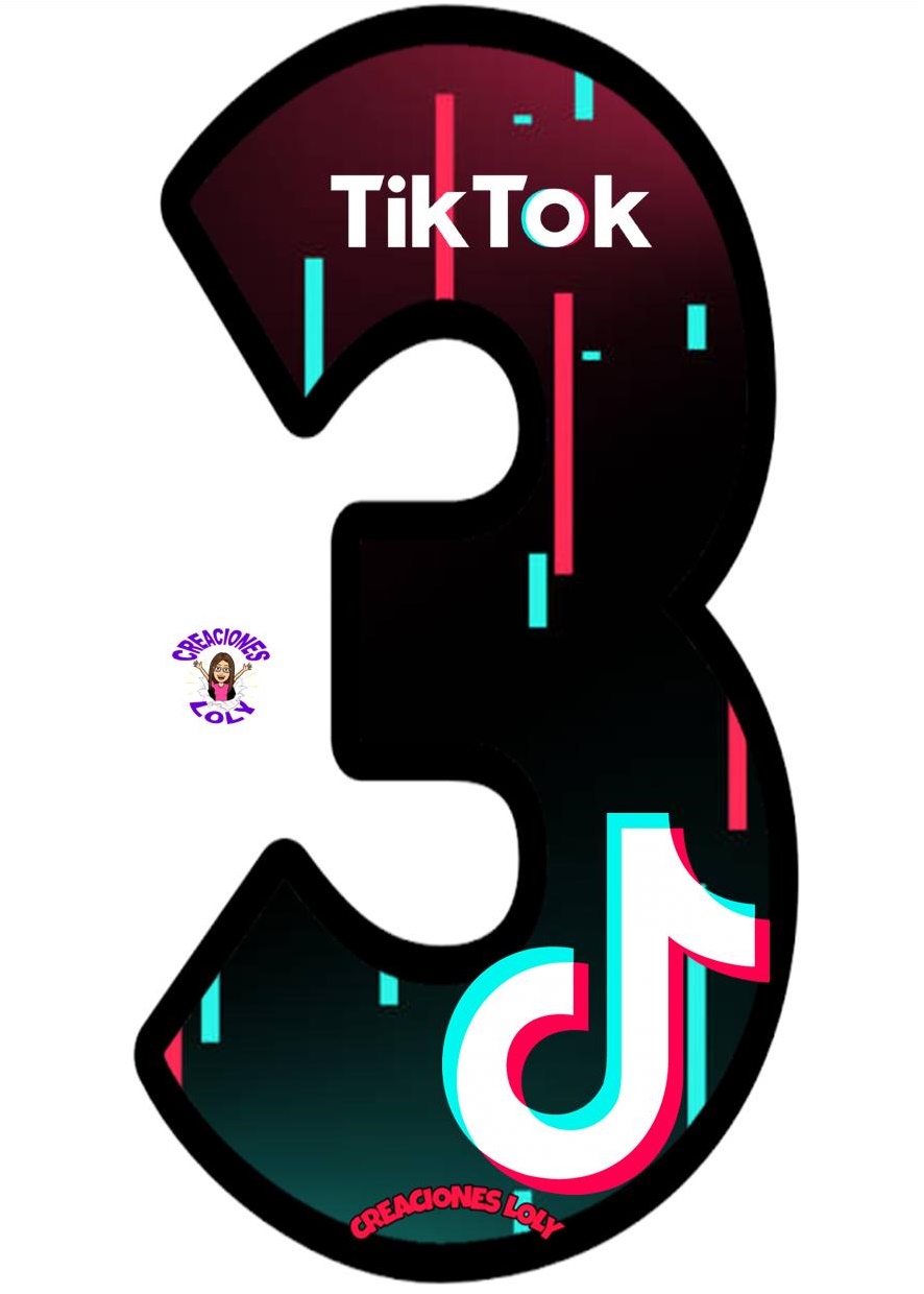 Creaciones Loly: Números Tik Tok