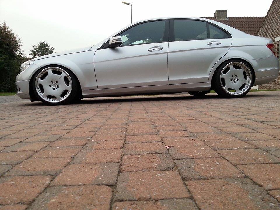 Mercedes-Benz C-Class W204 on Carlsson Wheels | BENZTUNING