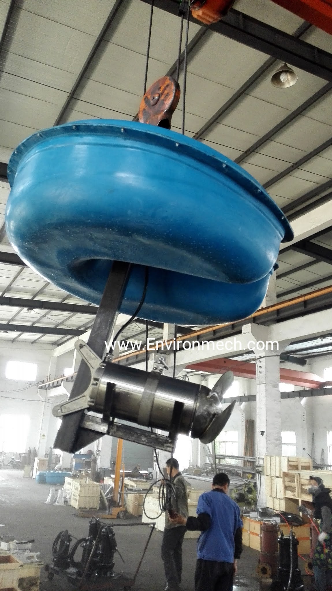 Environmech Sdn. Bhd. since 2012: Floating Submersible Mixer (Malaysia)