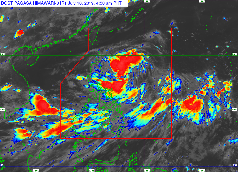 'Bagyong Falcon' PAGASA weather update July 16, 2019