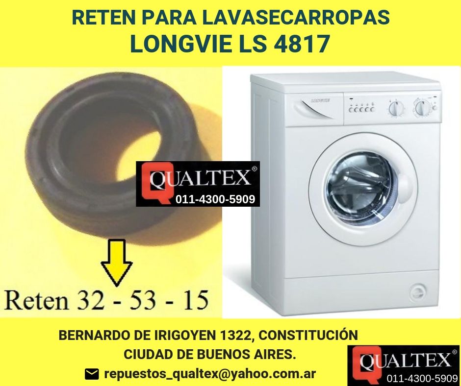 Qualtex ® Arg Repuestos para Electrodomésticos: LAVARROPAS LONGVIE ...