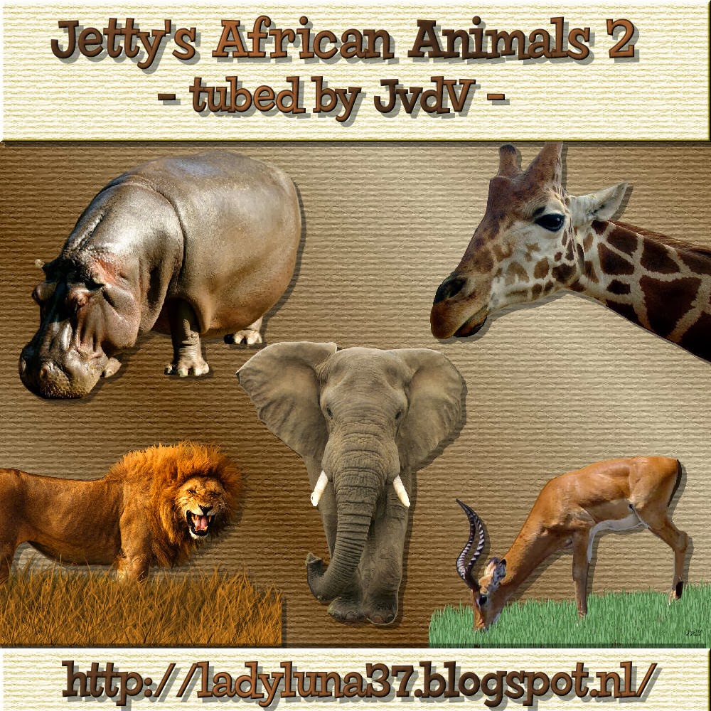 Graphics by Jetty: scraps and stuff: Freebie: African Animals Part Two