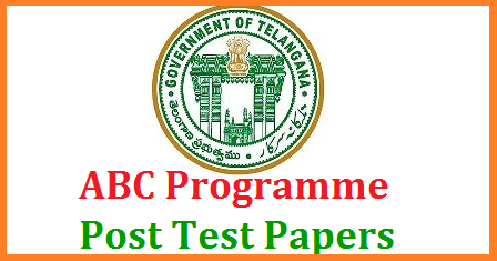 SCERT ABC Post Test Endline Test Model Question Papers Download - TS ...